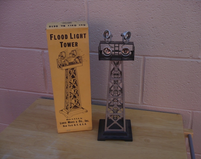 Marx Flood Light Tower - Etsy
