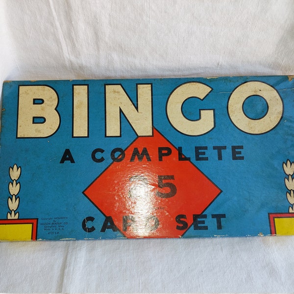 Bingo Vintage Game - Etsy