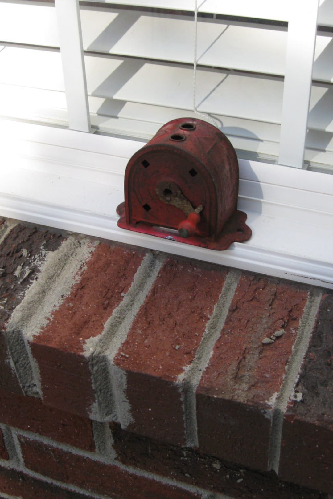 Red Metal Clothes Line - Etsy