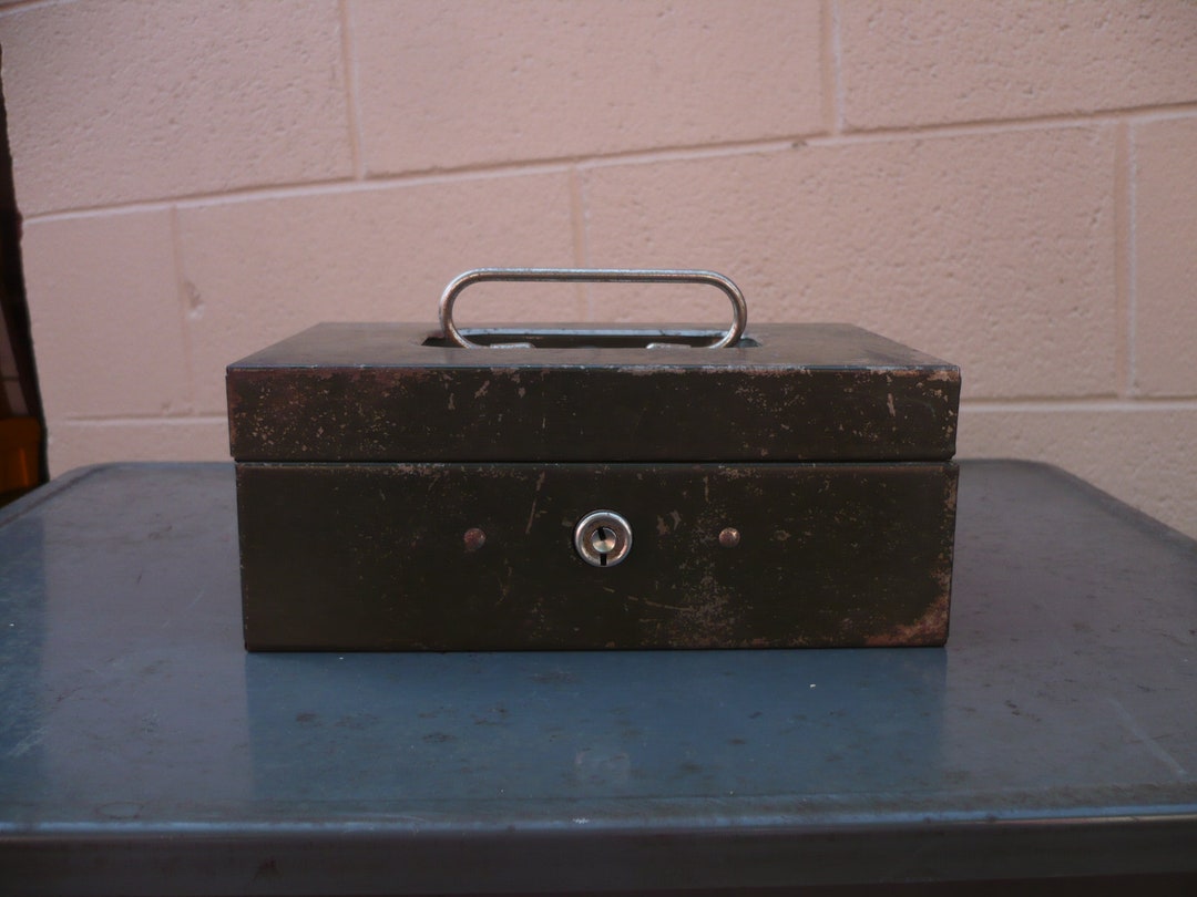 Vintage ASCO Art Steel Office Box - Etsy