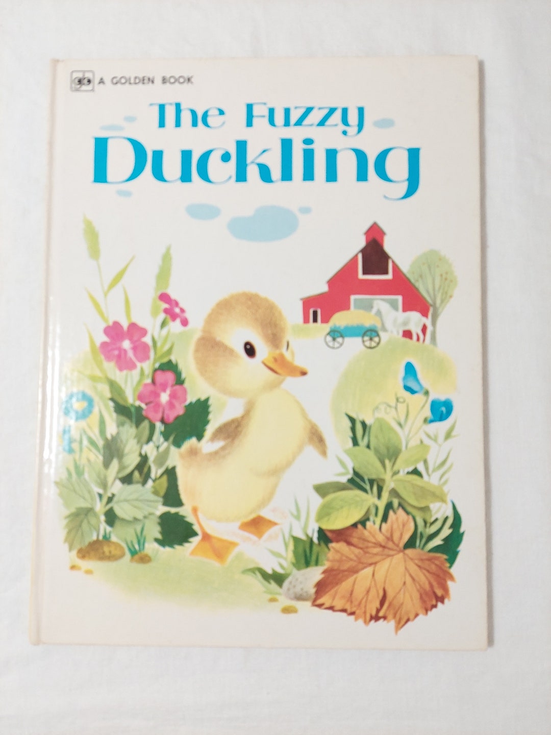 The Fuzzy Duckling Golden Book - Etsy