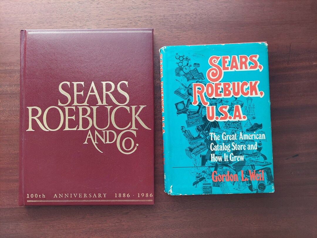 2 Books About Sears Roebuck - Etsy