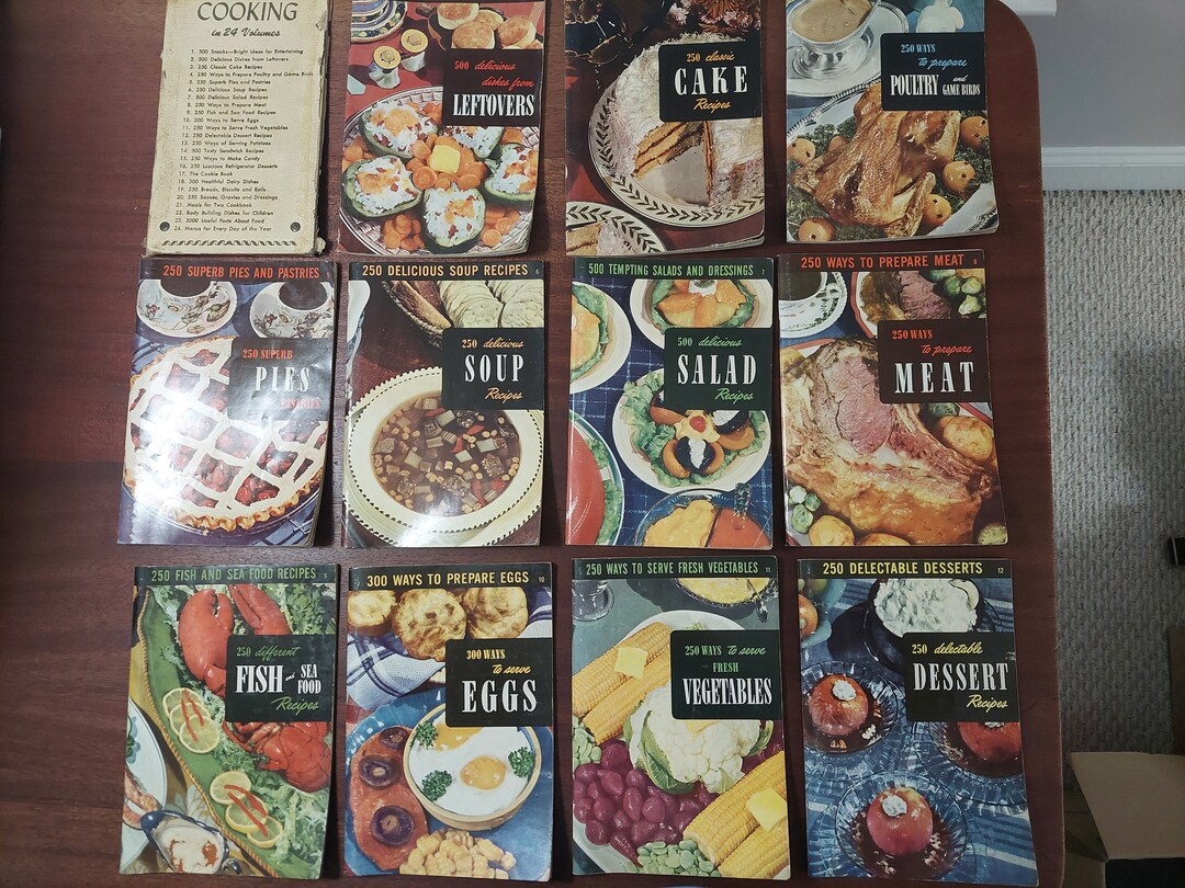 Individual Cookbook Booklets From the Culinary Arts Institute , 2-12 - Etsy