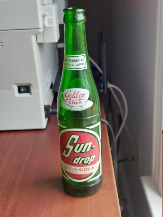 Sun-drop Golden Girl Cola Bottle - Etsy