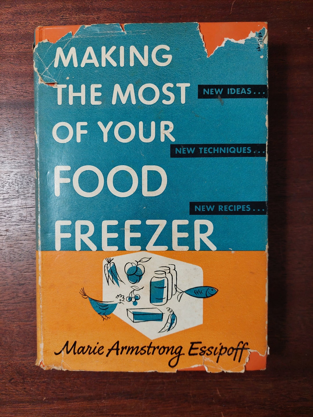 Vintage Food Freezer Book - Etsy