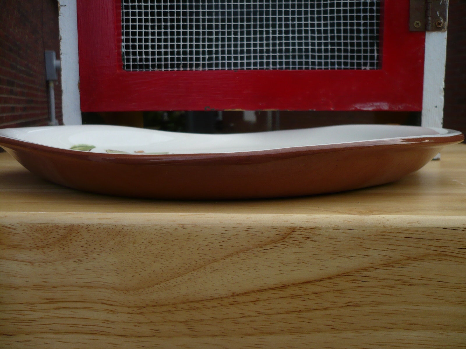 Stangle Pottery Kidney-shaped Platter Bittersweet - Etsy