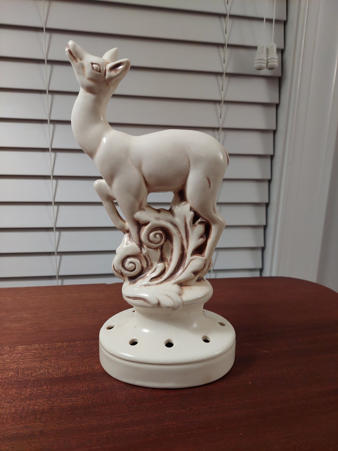 Figural Flower Frog , Deer - Etsy