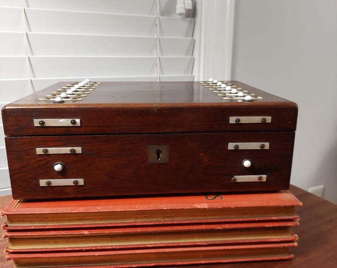 Antique Travel Desk/writing Box - Etsy