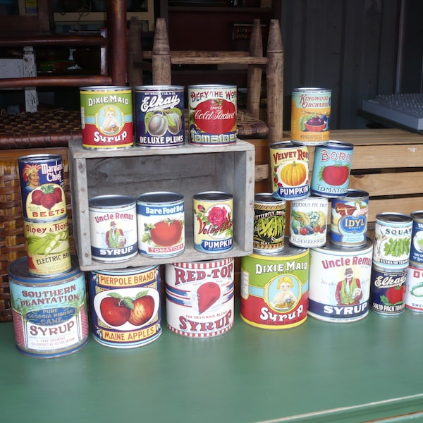 Old Can Labels - Etsy