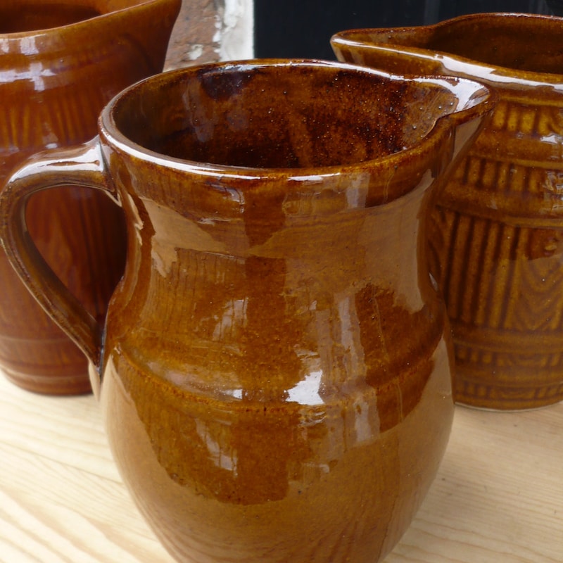 Brown Pottery - Etsy