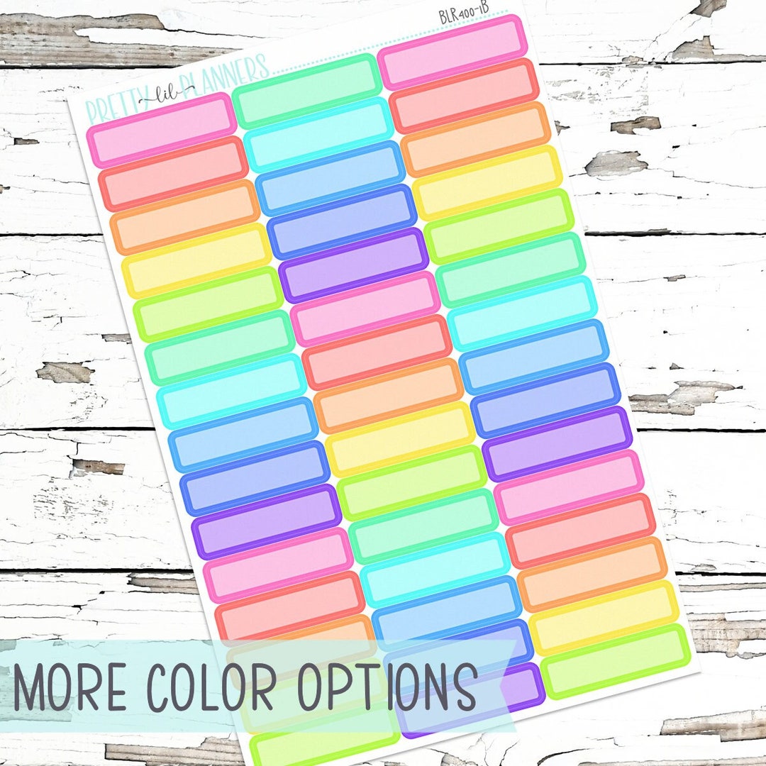 Basic Labels Planner Stickers, Appointment Labels, Reminder Stickers ...