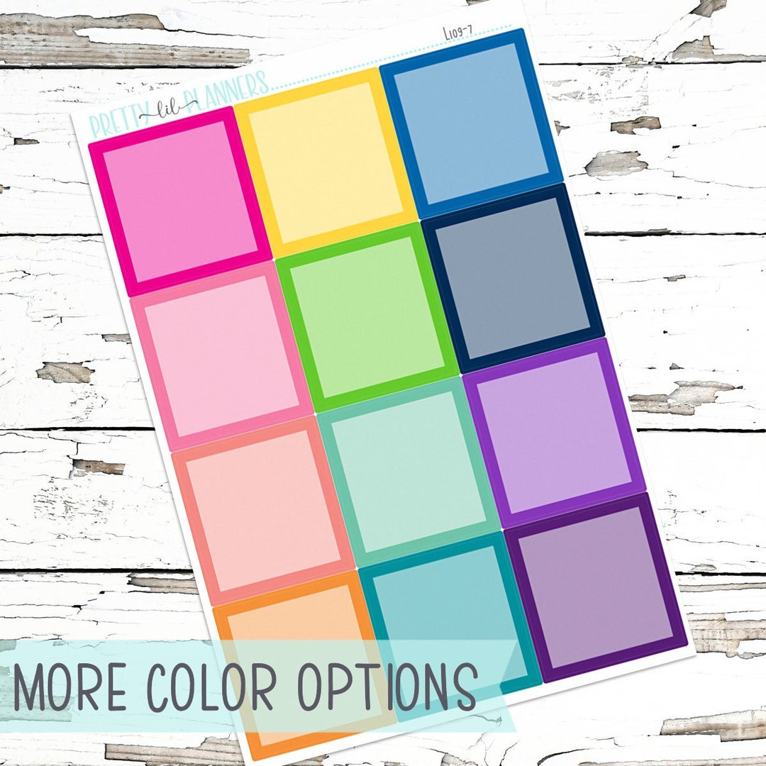 Basic Labels Planner Stickers, Appointment Labels, Reminder Stickers ...