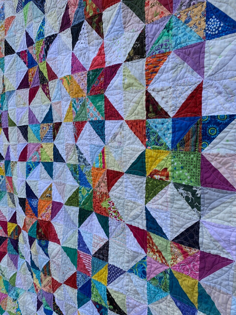 Stardust Downloadable Quilt Pattern Queen Throw and Baby Sizes - Etsy