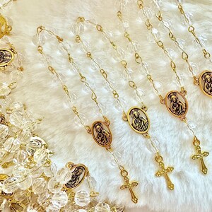 Rosary/ 12pcs Mini Rosary/ Mini Rosary/ Decade Rosary/ Baptism ...