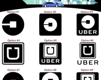 Uber sticker | Etsy