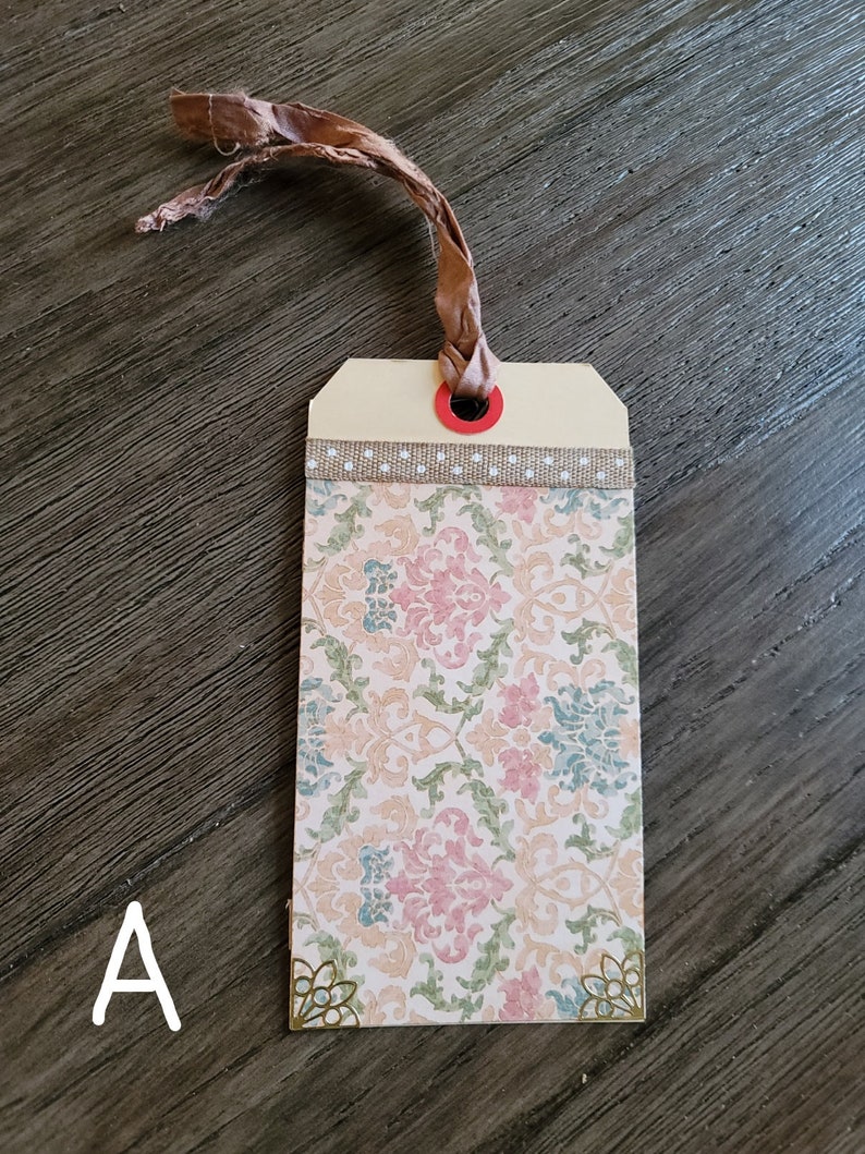 Choice Handmade Art Tag / Journal Tag / Gift Tag / Bookmark / Shabby ...