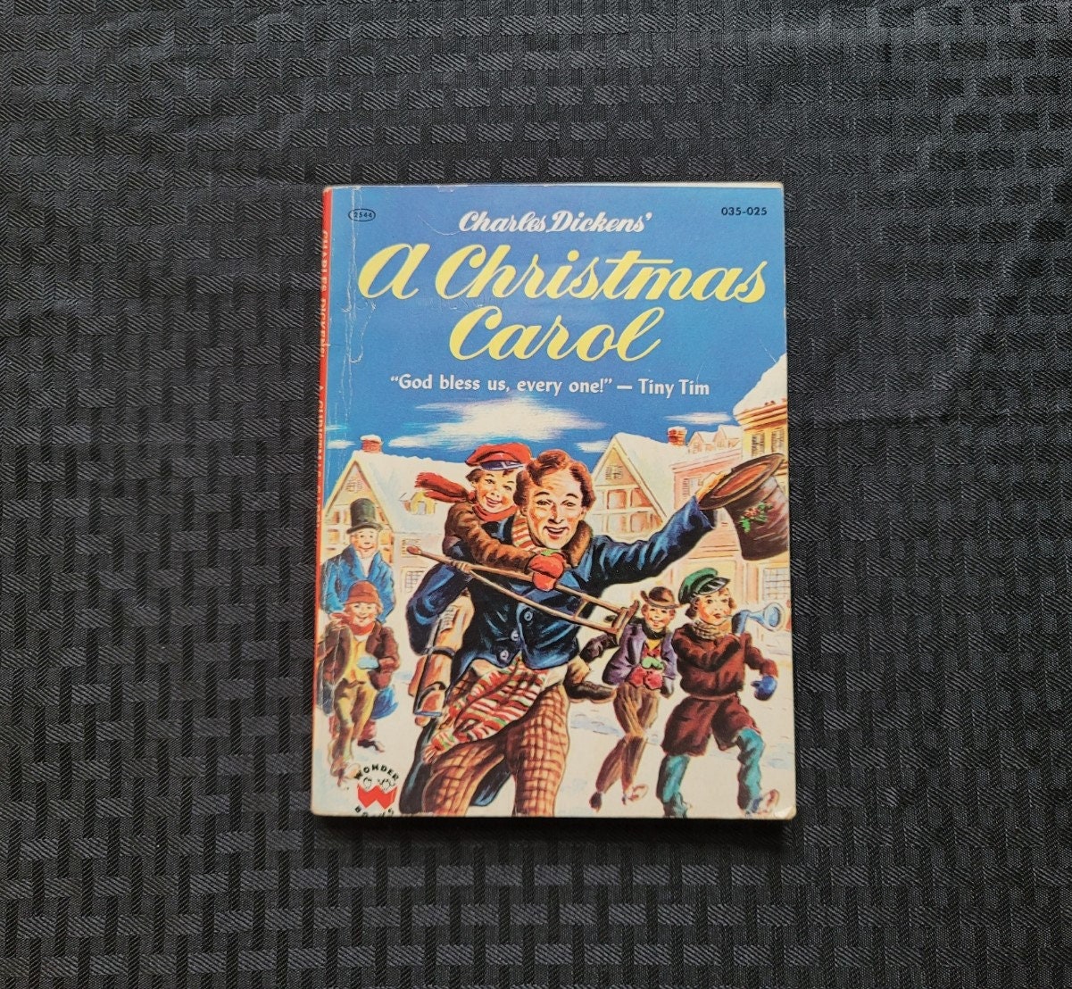 Charles Dickens A Christmas Carol by Wonder Books 1957 Illustrated ...