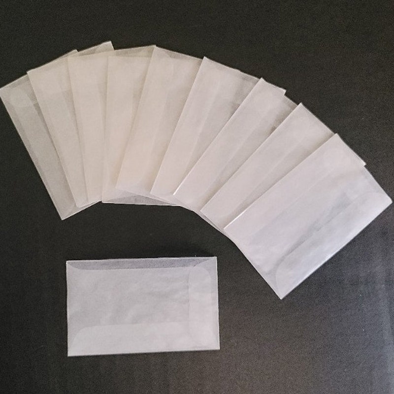 Glassine Envelope - Etsy