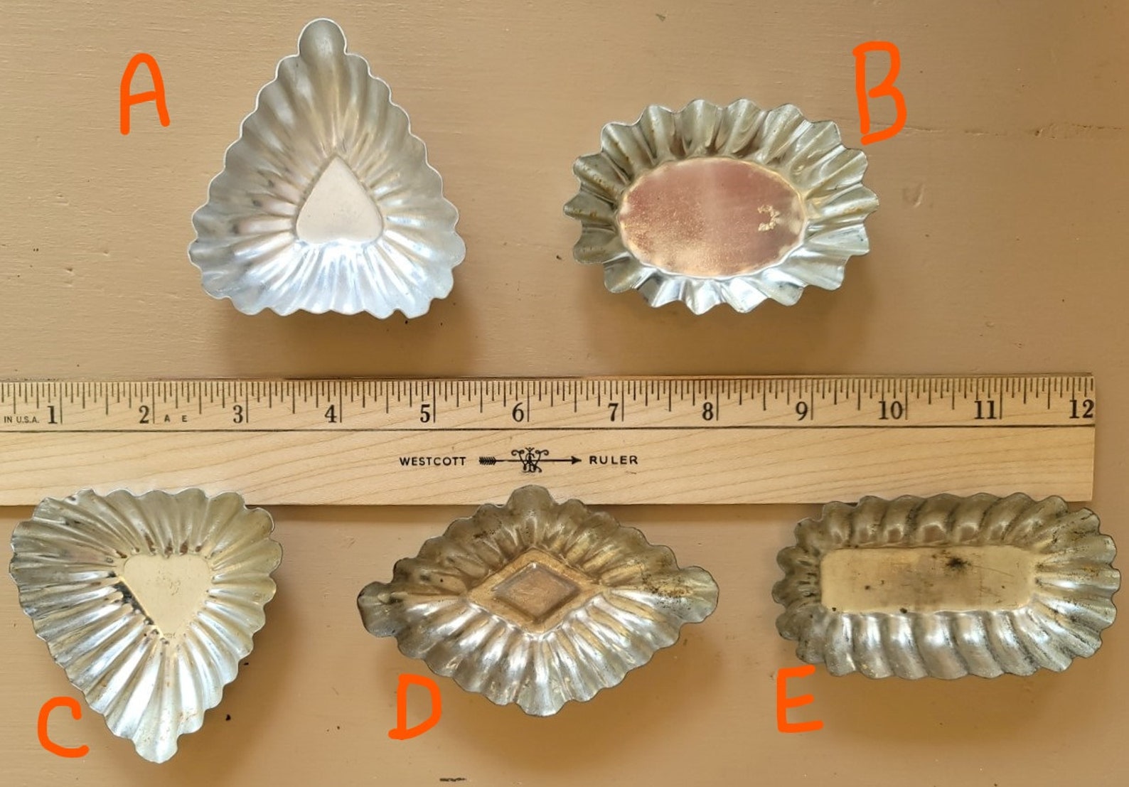 Vintage Fluted Tart Tins a Wide Variety to Choose From All - Etsy