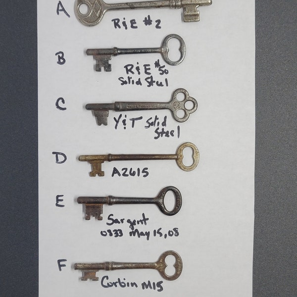 Skeleton Keys - Etsy