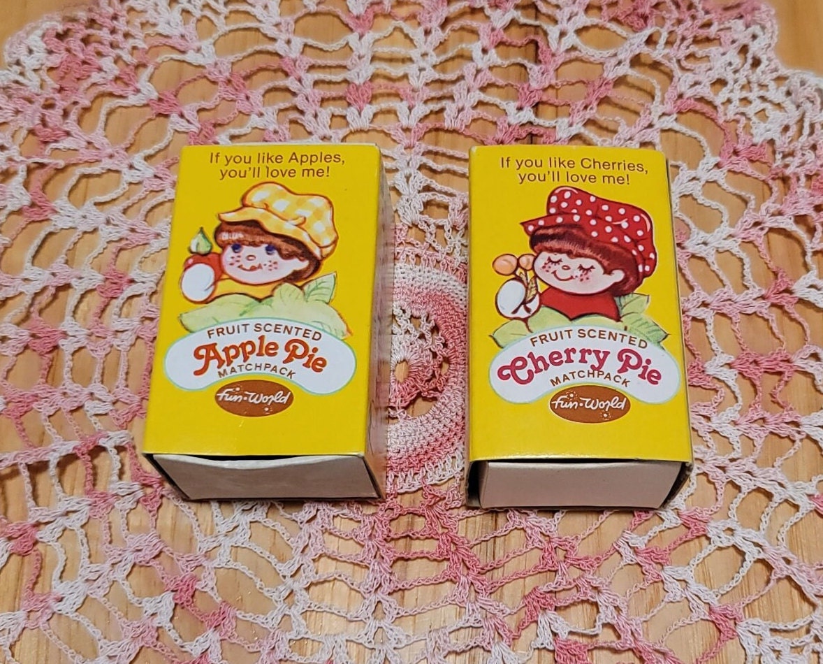 Fun World Matchpack Fruit Scented Dolls Apple Pie Cherry Pie - Etsy