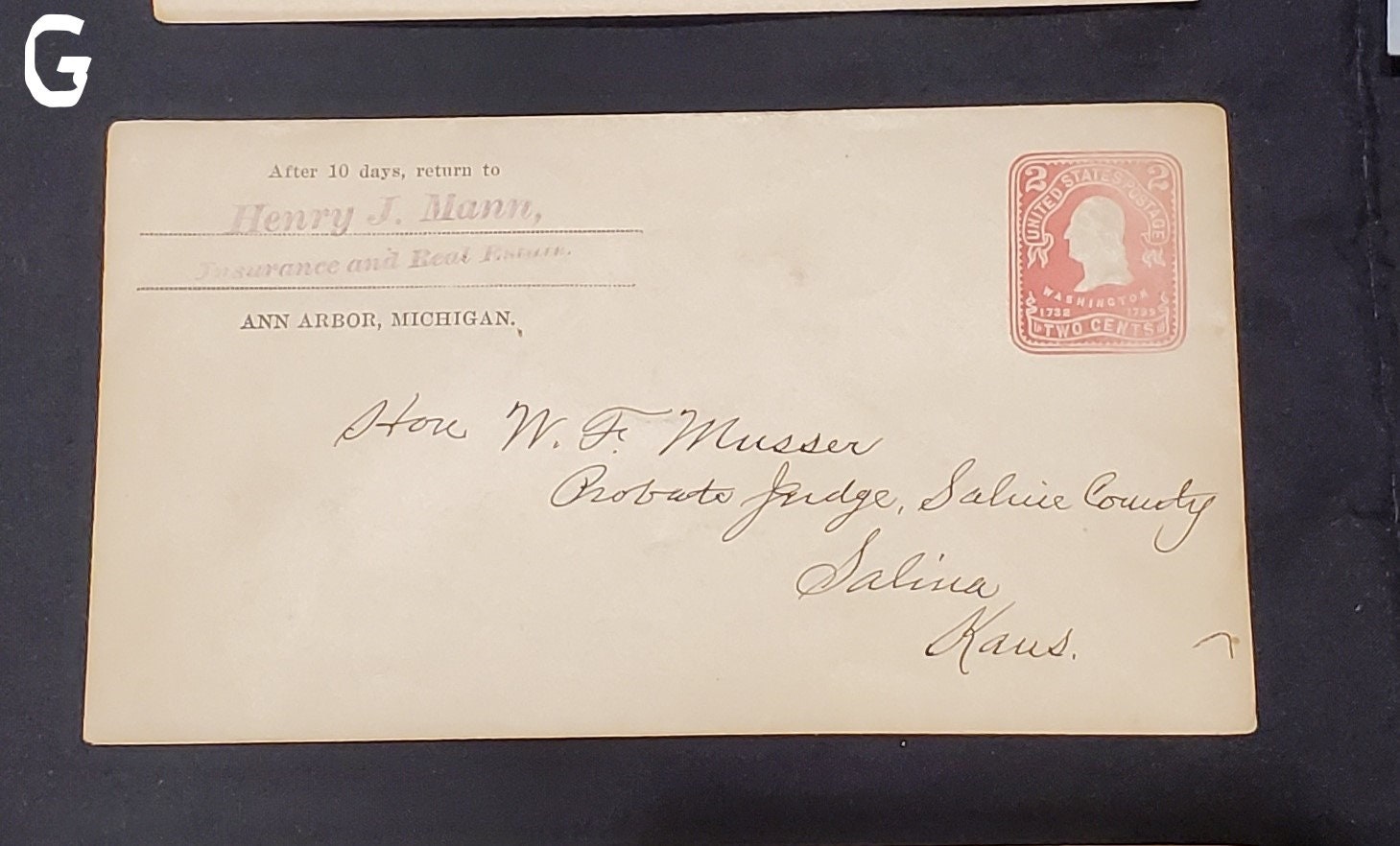 Stamped Envelopes from 1890s and 1900s buy one or all postal | Etsy