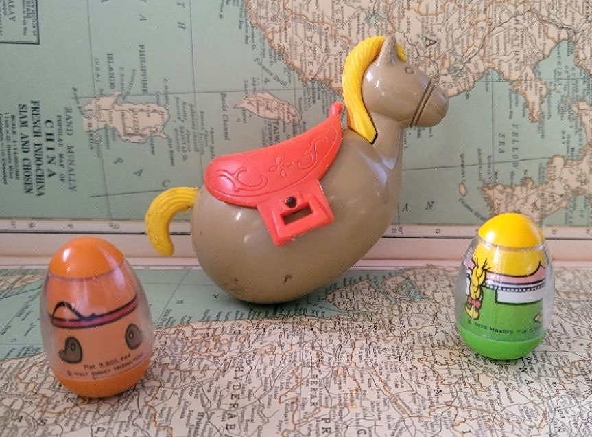 Vintage Weebles Wobble but They Don't Fall Down Pluto and Scared Girl ...