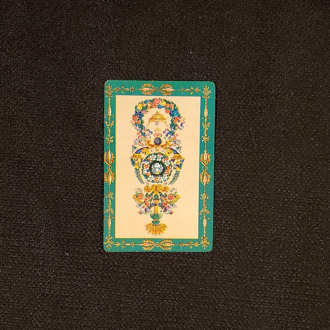 Two Vintage Swap Cards / Playing Cards / Journal Cards/ Elegant Ornate ...