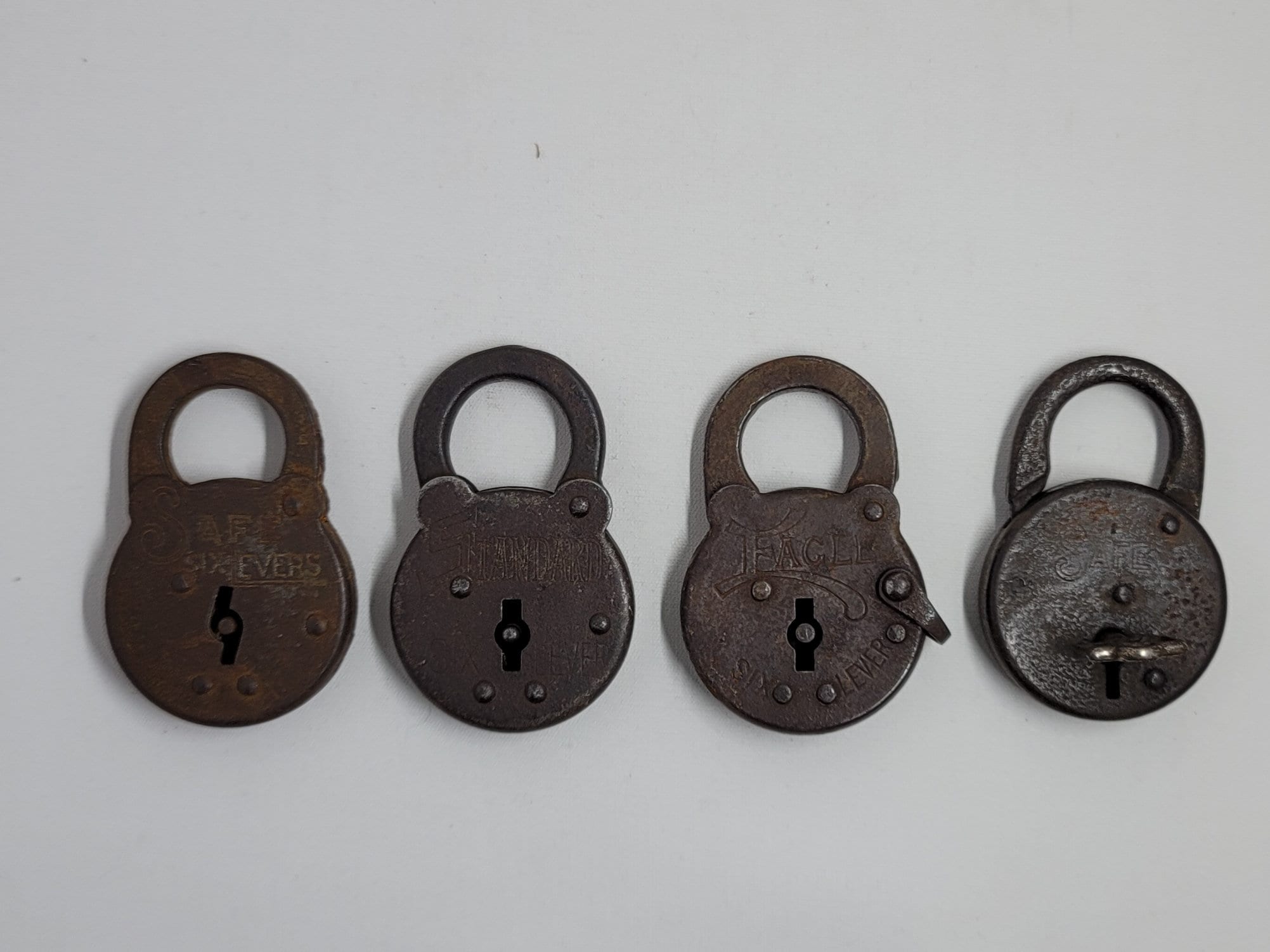 Choice of Antique Padlock Six Lever Lock Safe Eagle Standard - Etsy