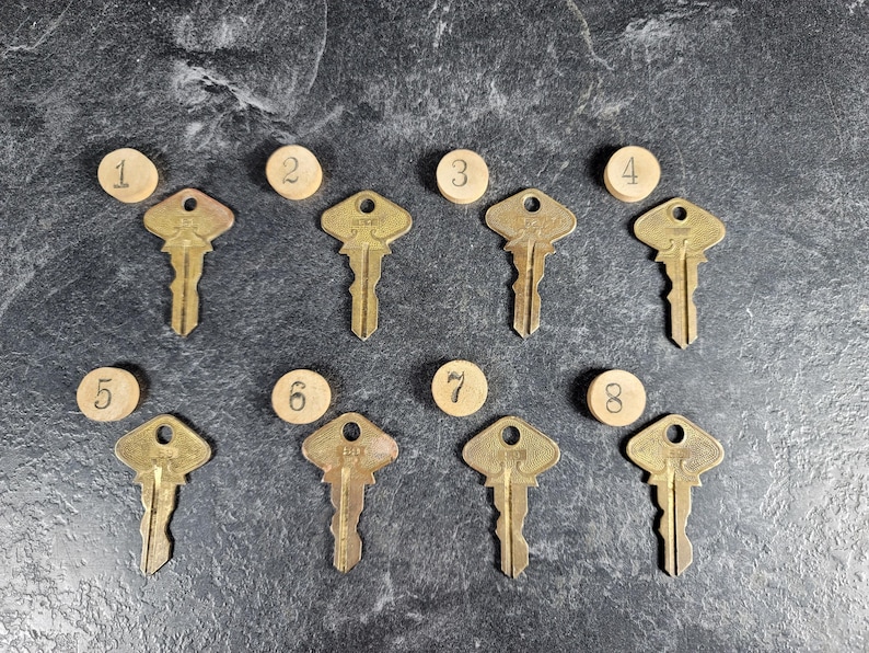 Vintage Ford Model T Key 51 52 59 62 64 65 66 69 70 71 72 74 Assemblage ...