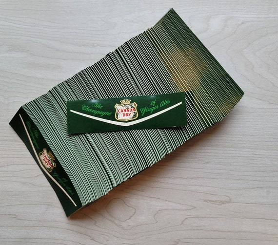 Authentic Vintage Canada Dry Labels Ginger Ale Soda Pop Label - Etsy