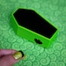 Deadly Notions Acid Green and Black Coffin Pincushion With Bat Head ...