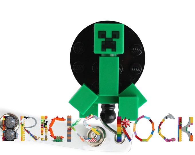 Minecraft™ Creeper™ - Badge Reel Made With LEGO® Pediatric - ID Badge ...