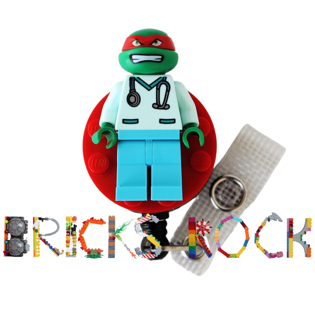 Raphael Teenage Mutant Ninja Turtles - Aqua Scrubs Nurse/doctor - Badge ...