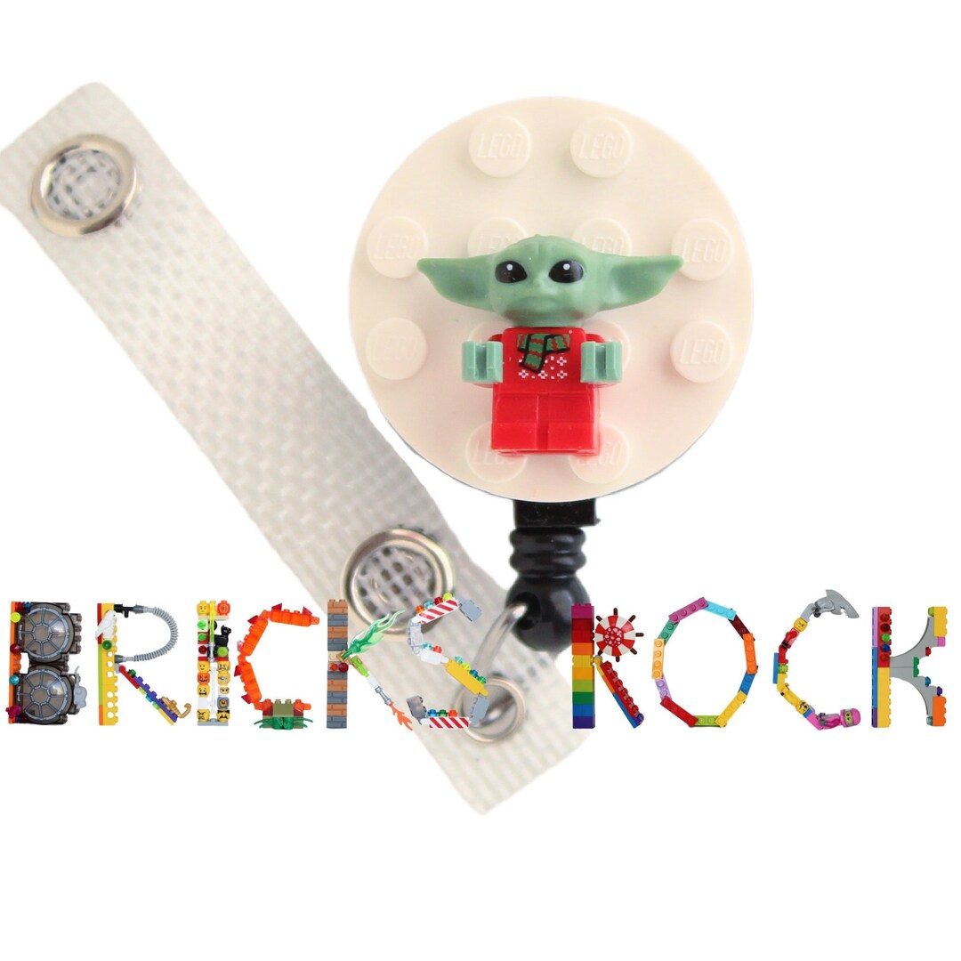 The Child™ - Badge Reel Made With LEGO® ID Badge Holder - Star Wars ...