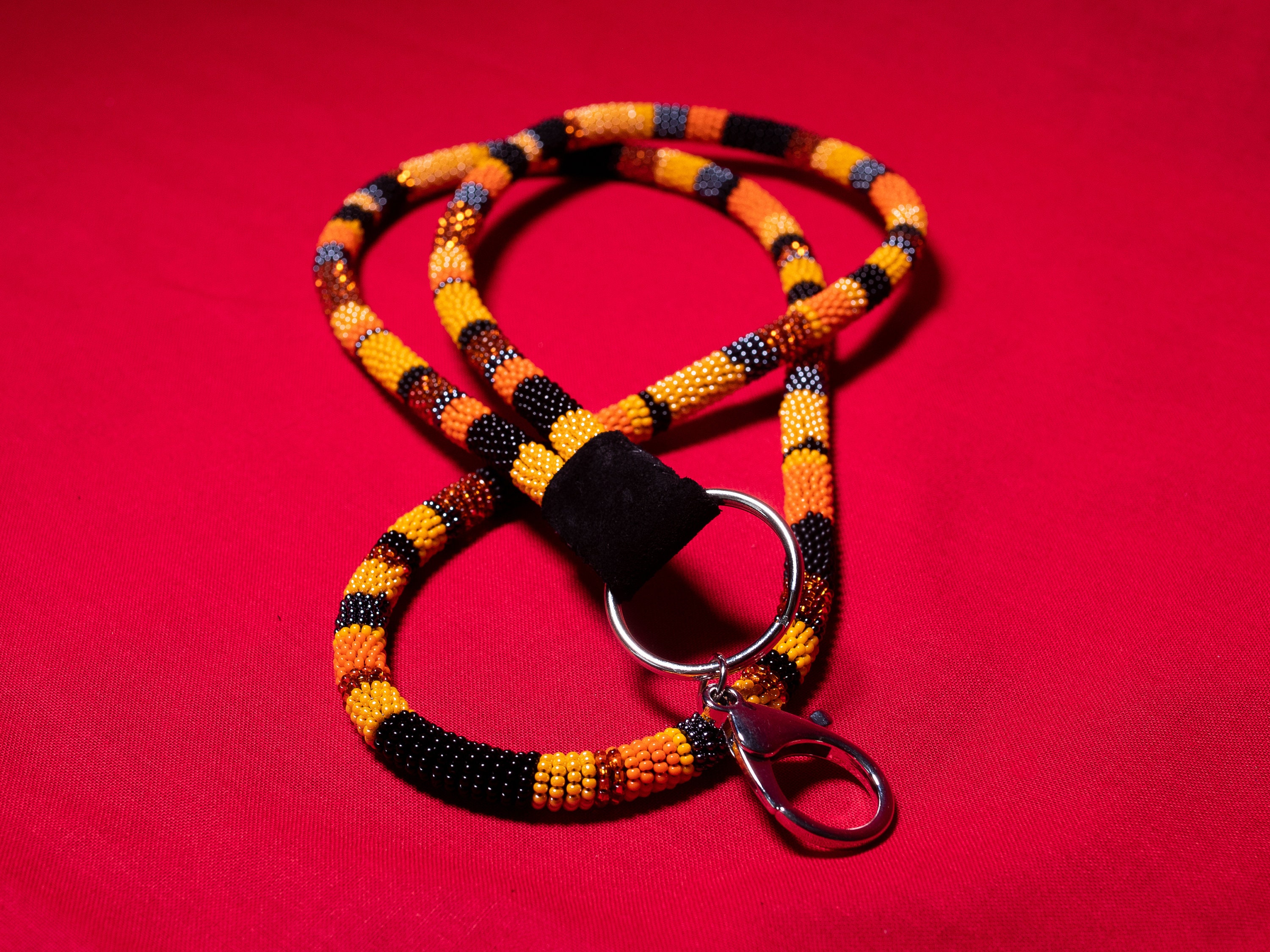 Long Beaded Lanyards Various Colors - Etsy