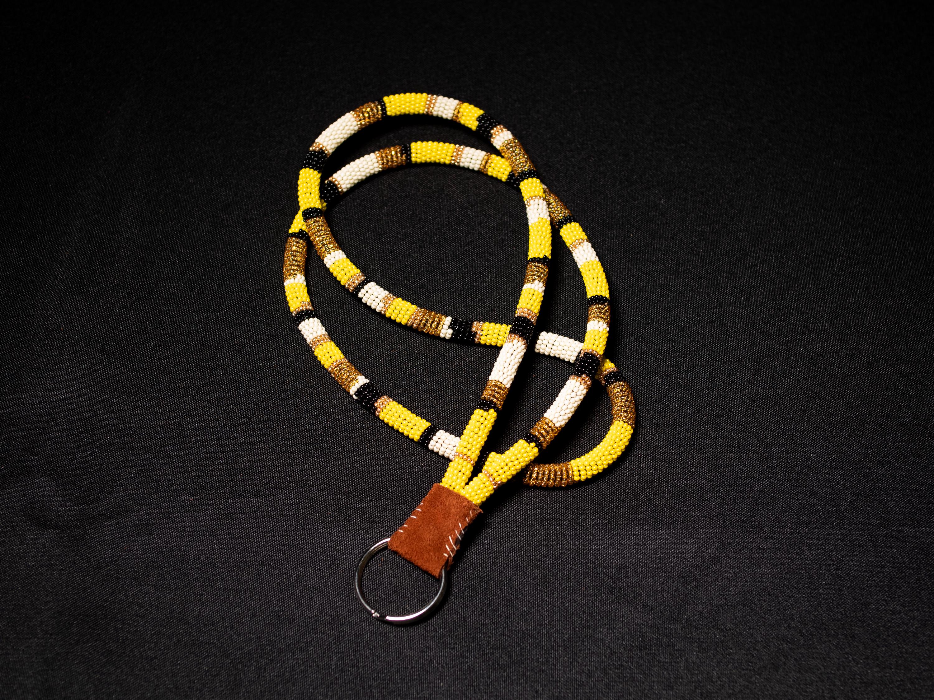 Long Beaded Lanyards - Various Colors - Etsy