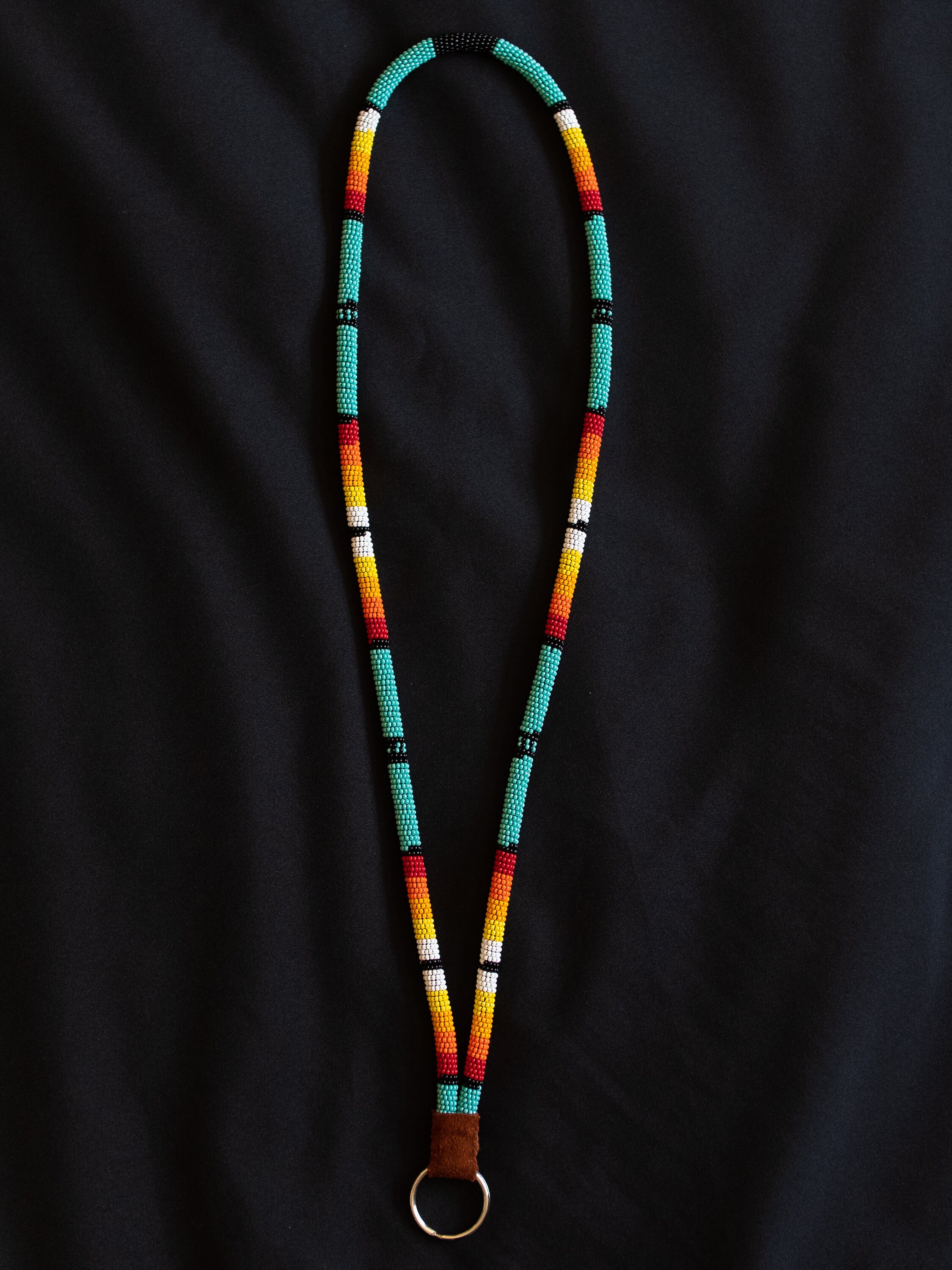 Long Beaded Lanyards Various Colors - Etsy