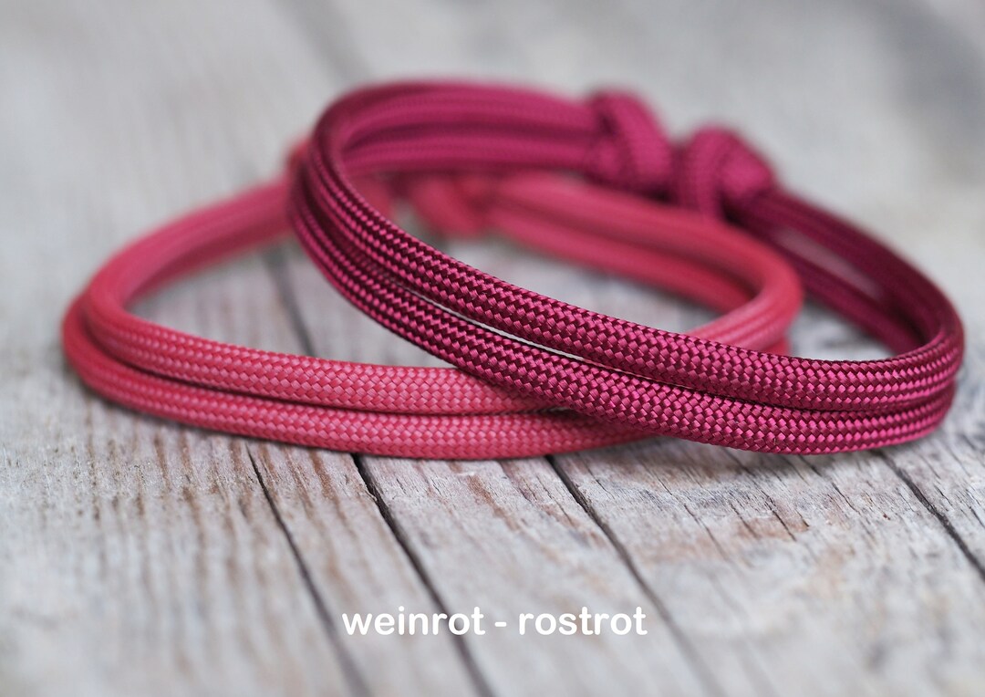 Unisex Bracelet Made of Nylon Rope in a Set - Etsy UK