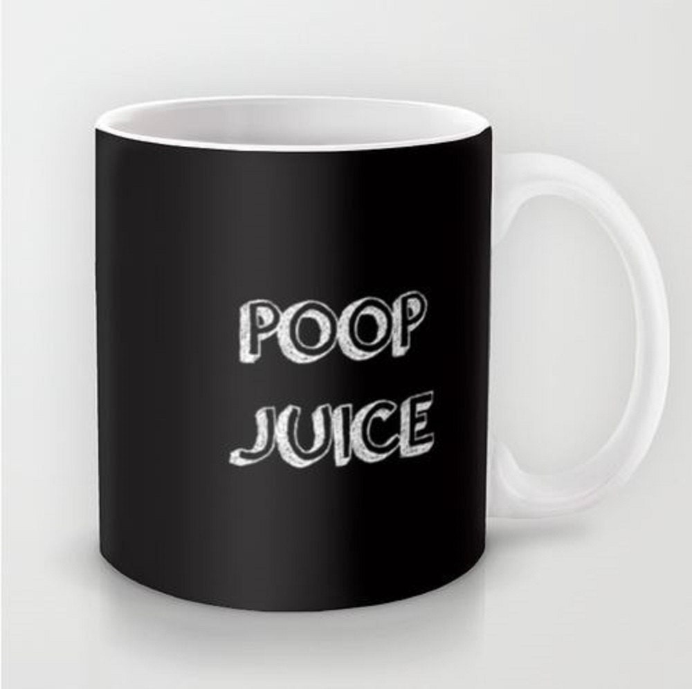 Poop Juice - 11 or 15 Oz Ceramic and 15 Oz Stainless Steel Travel - Etsy