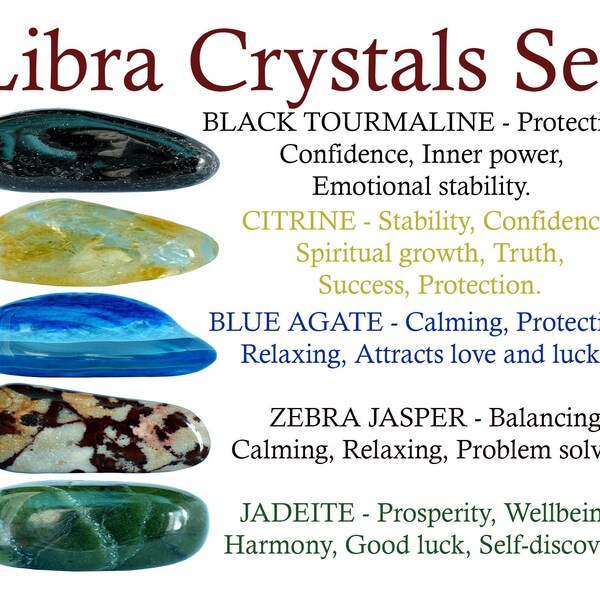 Libra Stones - Etsy