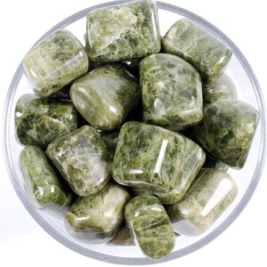 Vesuvianite Tumbled Stone Vesuvianite Tumbled Stones - Etsy