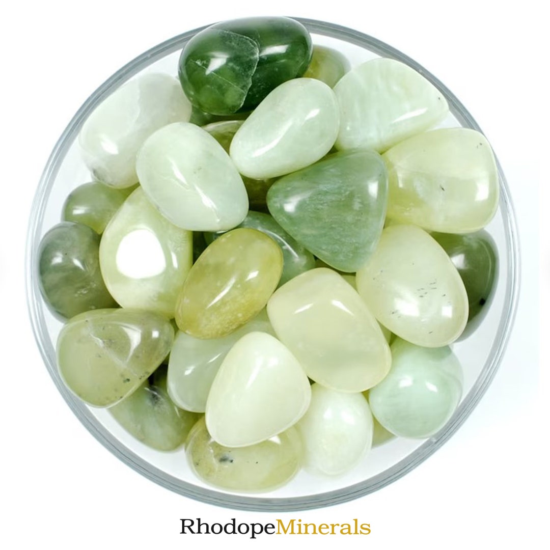 Jade Tumbled Stone, Wisdom Crystal, Harmony Crystal Jadeite, Jade China ...