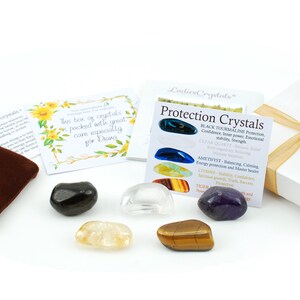 Protection Crystal Set, Protection Crystals, Crystals for Protection ...