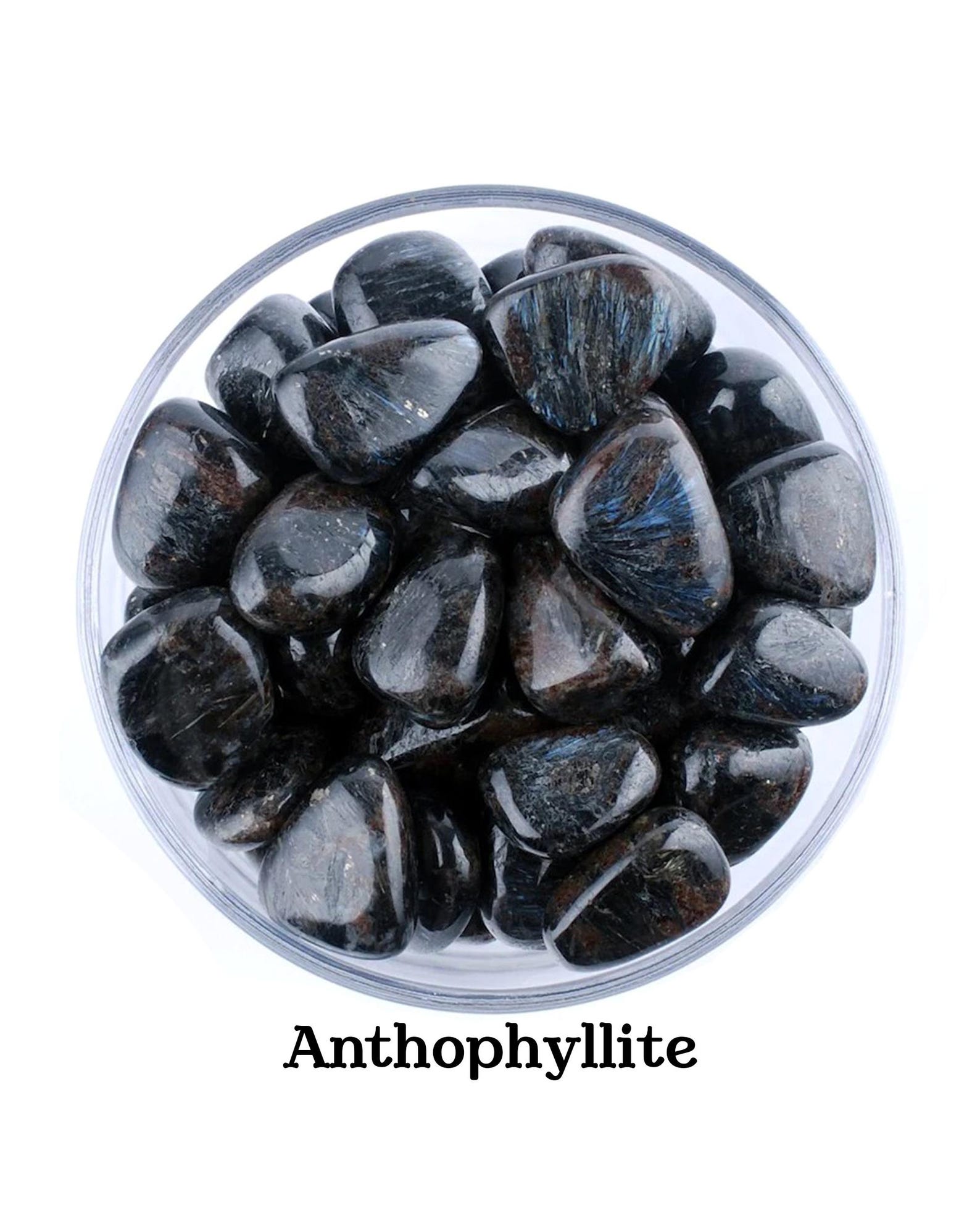 RARE! One 1 Anthophyllite Tumbled Stone, Anthophyllite Tumbled Stones ...