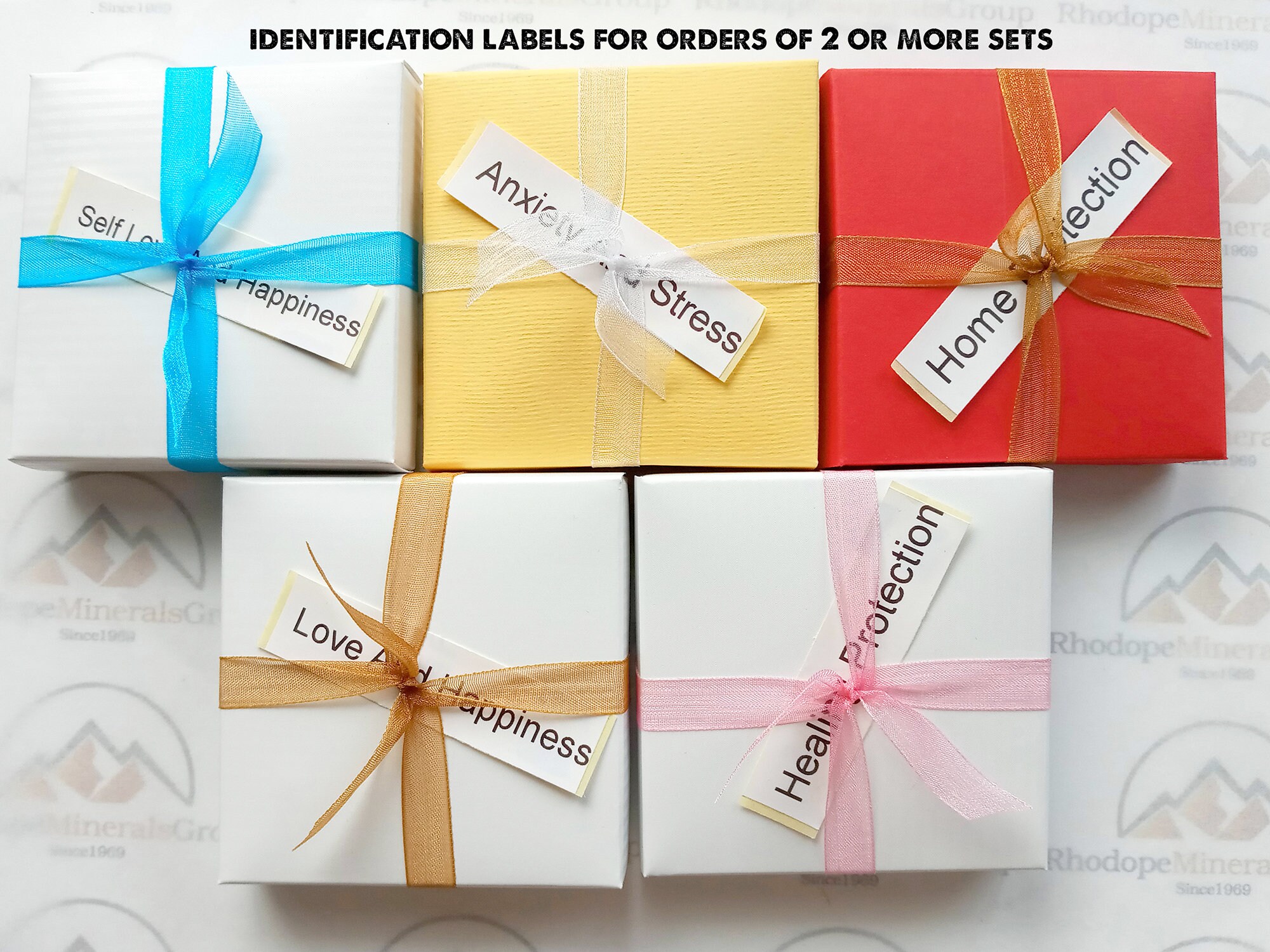 Positive Energy Crystals Set Positive Energy Crystal Set - Etsy