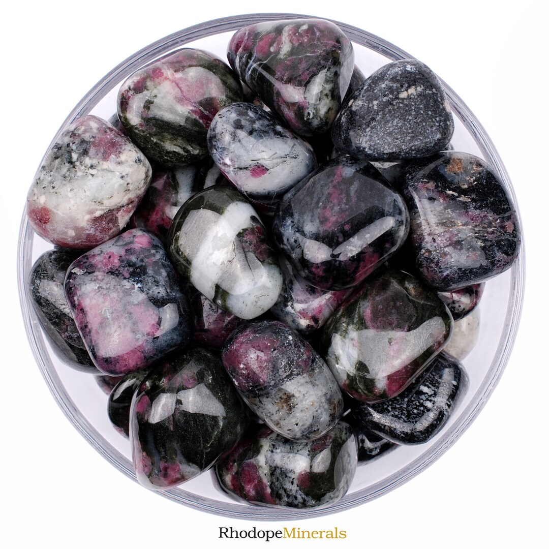 Eudialyte Tumbled Stone, Eudialyte, Tumbled Stones, Stones, Crystals ...