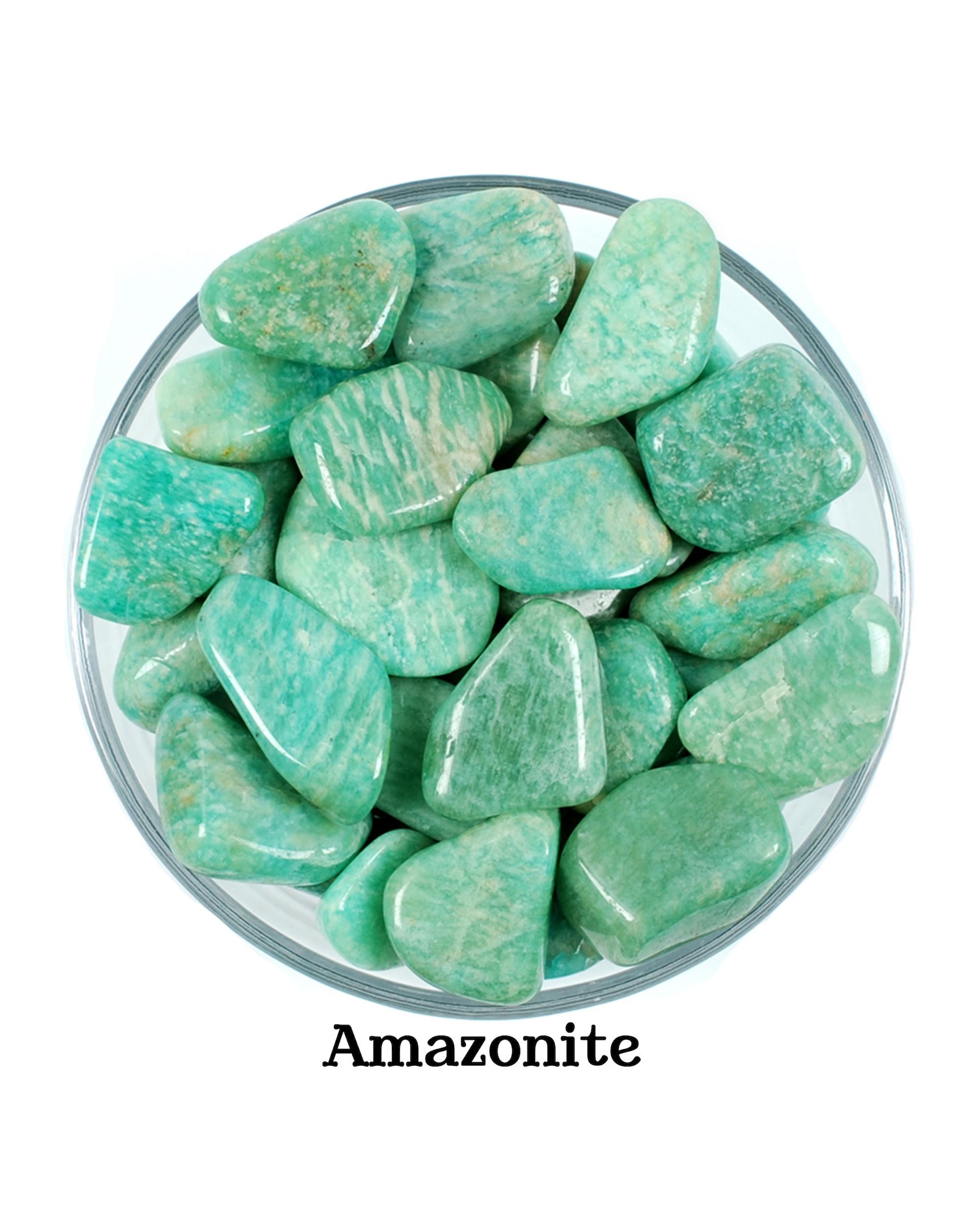 Amazonite Tumbled Stone, Amazonite, Tumbled Stones, Amazonite Stone ...