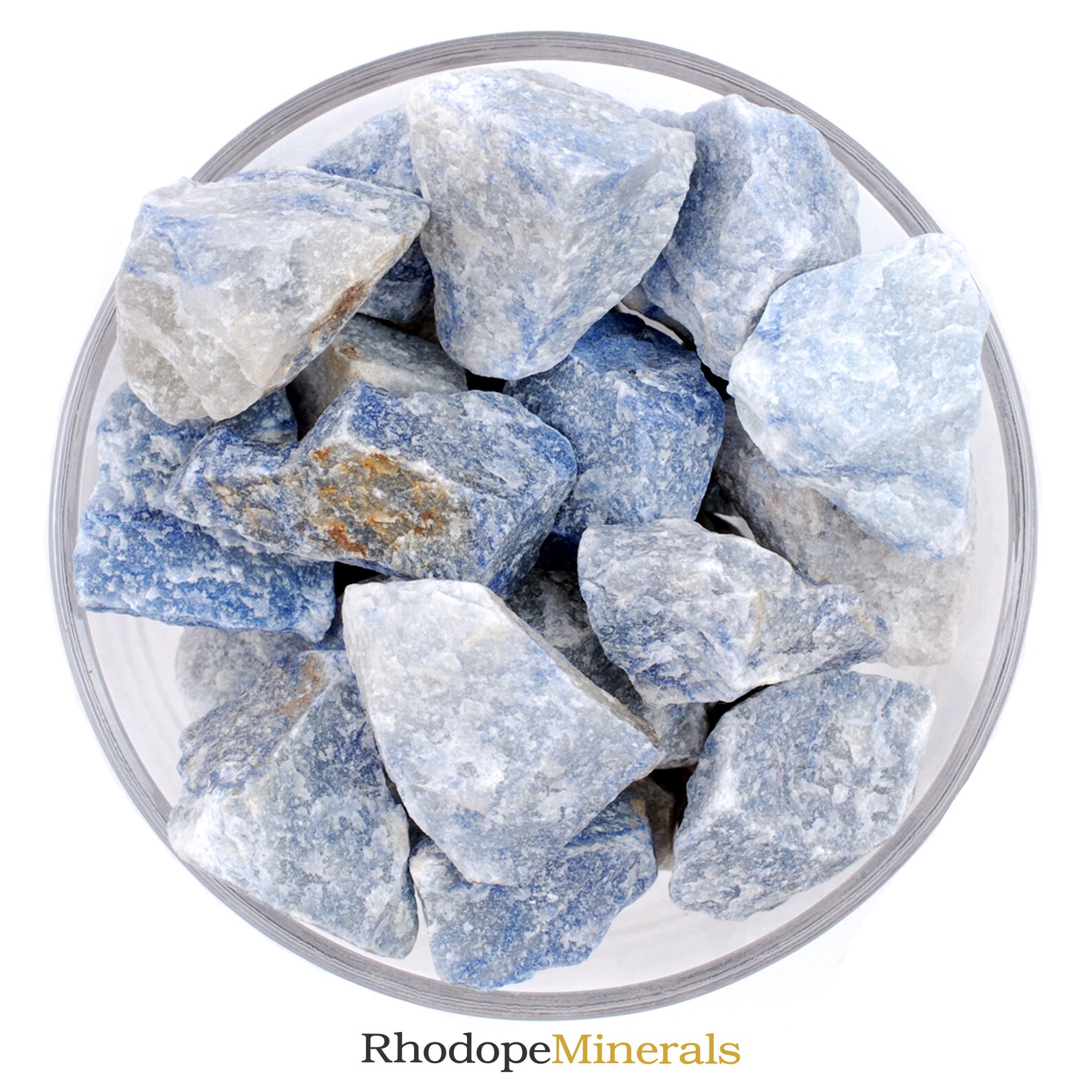 Blue Quartz Raw Stone, Blue Quartz, Rough Stones, Raw Blue Quartz, Raw ...
