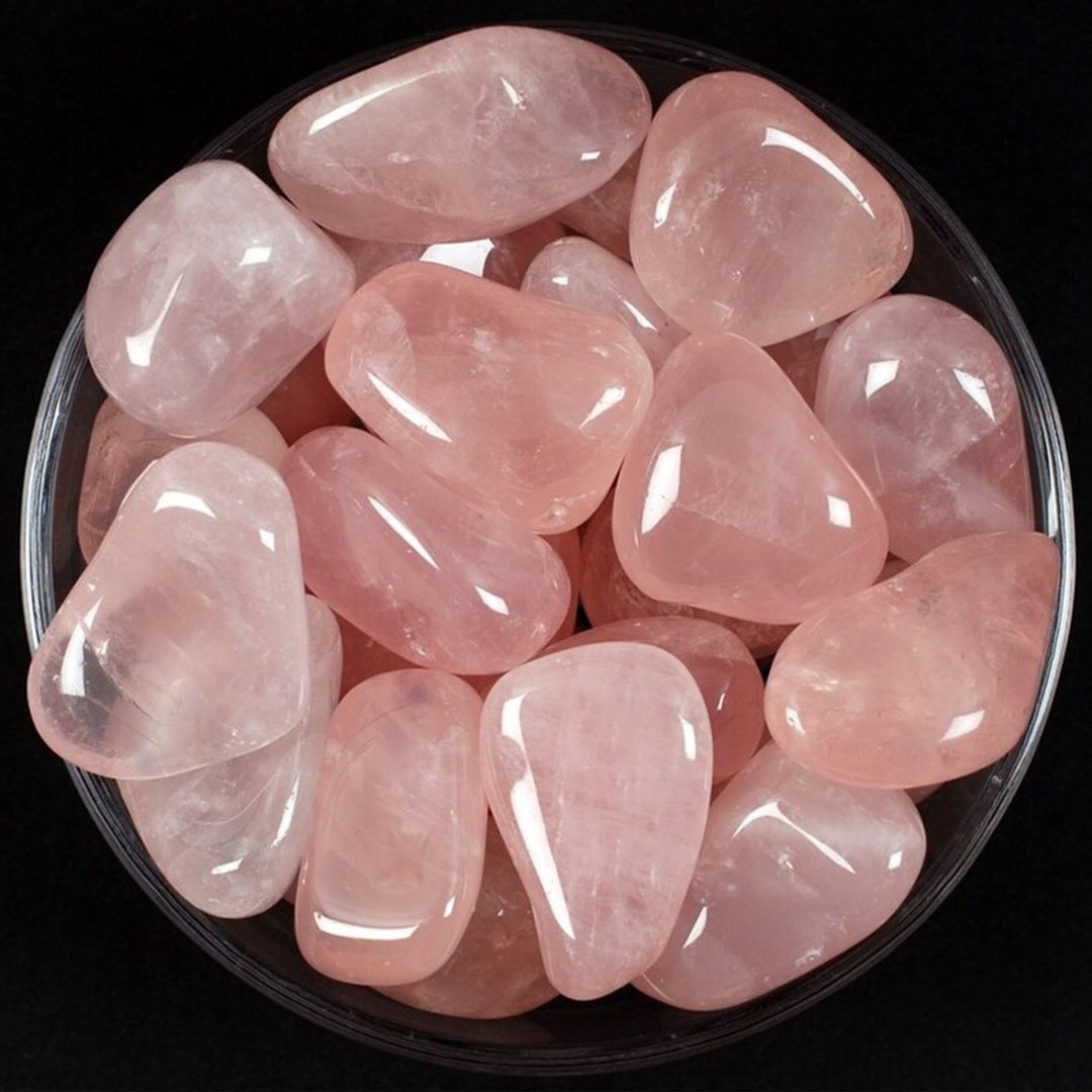 Rose Quartz Tumbled Stone, Rose Quartz, Tumbled Stones, Stones ...